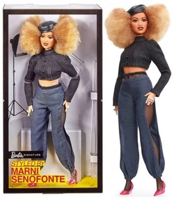 Mattel barbie sběratelská ve stylu marni senofonte "harém", fjh75
