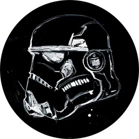 Komar Samolepicí vliesová fototapeta Dot Star Wars Ink Stormtrooper pr. 125 cm