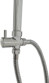 Relax Slim Chrom Sprchový set s baterií - hranatý