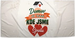 Sablio Ručník Domov 2 - 70x140 cm