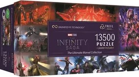 Trefl - Puzzle - UFT Marvel: Ultimátní sbírka / 13500 dílků / 198.6 x