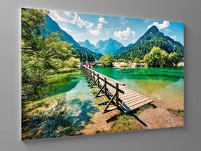 Liox Obraz jezero ve Slovinsku Rozměr: 120 x 80 cm