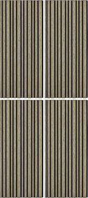 XXXLutz AKUSTICKÝ PANEL velikost: 52/120 cm - Online Only tapety - 008021007503