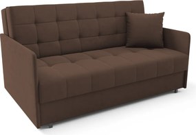 Rozkládací pohovka Salini Kronos, 160 cm Barva látky Kronos: Hnědá (Kronos 06)