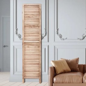 Přenosná dřevěná dělicí příčka 6 Panel pro oddělení místností
