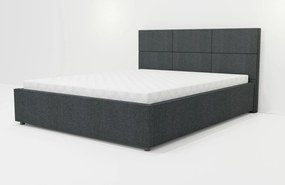 Eureka Čalouněná postel "PORTOFINO PIAZZA" 160x200cm Como 2
