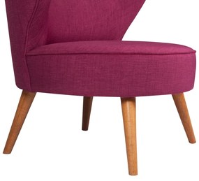 Atelier del Sofa Křeslo Riverhead - Purple, Purpurová