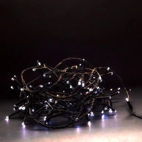 LED vánoční řetěz 9m, venkovní, teplé světlo, 120 LED, 3,6W, do zásuvky, dálkové ovládání