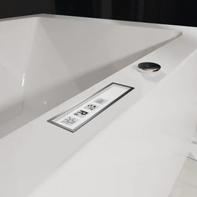 Essente PureFull AYATA 170x80  hydromasážní vana 170 × 80 cm HYDROMASÁŽNÍ SYSTÉM: ADVANCED