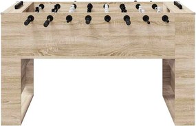 Stolní fotbálek Sonoma dub 146,5 x 74 x 85 cm Kompozitní dřevo 3378201