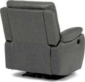 Polohovací křeslo šedé, elektrické TV-4094 GREY3