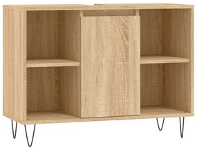 Petromila Koupelnová skříňka dub sonoma 80 x 33 x 60 cm kompozitní dřevo