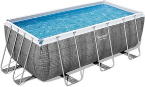 BESTWAY Power Steel Bazénový set 412 x 201 x 122 cm, kartušová filtrace 56722