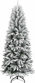 Umělý vánoční stromeček Bílá 210 cm PVC, plast, ocel a PE 3396057