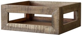 Dekorační dřevěný box Grimaud Unit - 35*35*15 cm