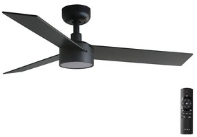 FARO Barcelona FARO 34296-1TW- LED Stmív. ventilátor RUDDER S LED/18W/230V 2700/4000/6500K + DO 34296-1TW