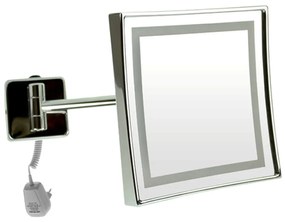 Emco Cosmetic mirrors - LED-holící a kosmetické zrcadlo, chrom 109406004