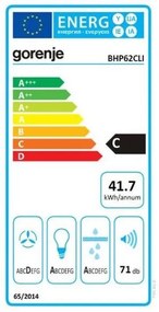 Gorenje BHP62CLI Výsuvný odsavač par