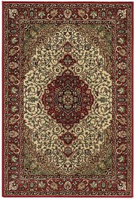 Koberce Breno Kusový koberec SOLID 60/CAC, Červená, Vícebarevné, 133 x 200 cm