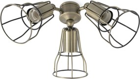 FARO 33717 sada osvětlení zlatá pro ventilátory YAKARTA - FARO