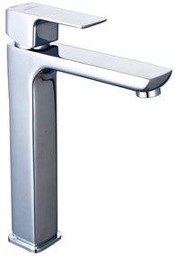 Invena Nyks, vysoká umyvadlová baterie, chrom lesklý, INV-BU-28-W01-S