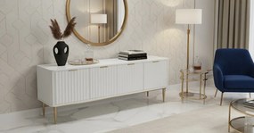 TV stolek Stilig ST709 200 cm bílý/zlatý