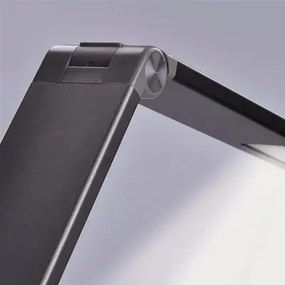 Solight WO55-G LED stmívatelná lampička s bezdrátovým nabíjením šedá /