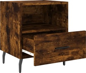 vidaXL Noční stolek 40 x 35 x 47,5 cm kompozitní dřevo [827478] Barva: Betonová šedá