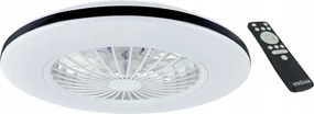 Led lampa s ventilátorem ovládaná dálkovým ovládáním Plafoniera s ventilátorem Ideus