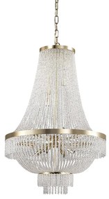 Závěsný lustr Ideal Lux Augustus SP12 oro 113197 zlatý