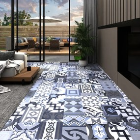 Samolepicí podlahové desky 20 ks PVC 1,86 m² barevný vzor