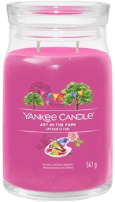 Yankee Candle – Signature svíčka Art in the Park (Umění v parku) Velikost: velká 567 g