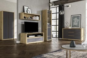 GLM, LAMIA minimalistická obývací stěna