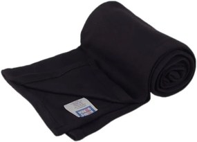 Kaarsgaren Letní deka z biobavlny 70 x 100 cm Černá