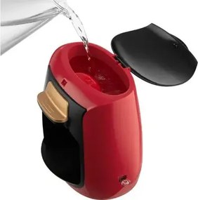 SENCOR SCE 2101RD červená / Kávovar na překapávanou kávu / 500 W / 2 š