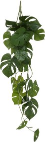 Umělá rostlina MONSTERA, závěsná, 85 cm