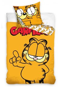 Carbotex Dětské povlečení Kocour Garfield 140x200 + 70x90 cm