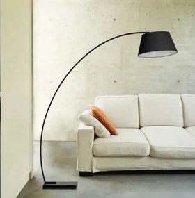 Skandinávská lampa Olav černé