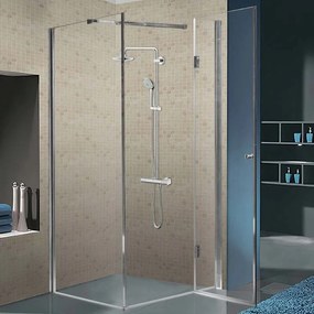 BPS-koupelny Čtvercový sprchový kout HYD-SK1390 80x80 chrom/transparent