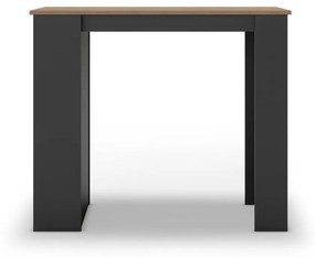 Barový stůl s deskou v dubovém dekoru 47x120 cm Peru – Marckeric