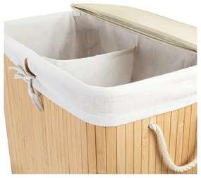 Compactor Bambusový koš na špinavé prádlo