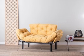 Atelier del Sofa 2-místná pohovka Nitta - Mustard, Hořčicová