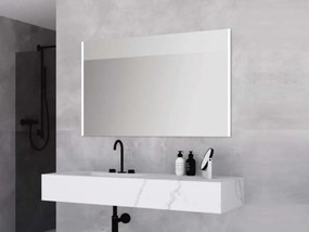 FURNIKA Koupelnové zrcadlo - SP2, 60x65 cm, LED osvětlení