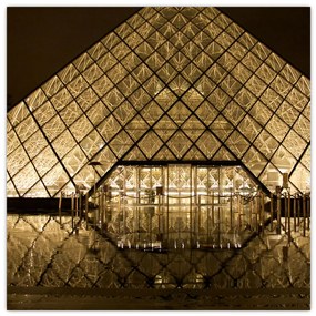 Obraz Louvre (30x30 cm)