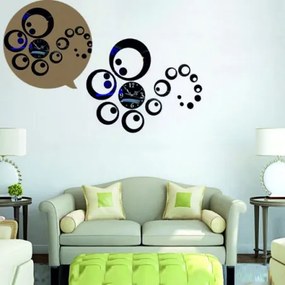 Nástěnné hodiny velké, hodiny na stěnu, moderní hodiny l 3D hodiny IA-091-S 114-S 113-S HEU+