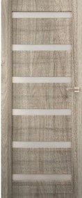 Interiérové dveře vasco doors EVORA model 5 Průchozí rozměr: 70 x 197 cm, Orientace dveří: Levé dveře, Dekor: Ořech muškátový