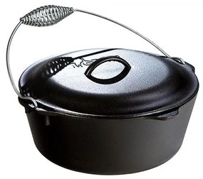 LODGE LITINOVÝ HRNEC DUTCH OVEN S KOVOVÝM DRŽADLEM