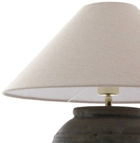 Stolní lampa Lucande Thalorin, výška 46 cm, keramika