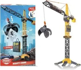 Dickie RC Jeřáb Mega Crane 110 cm na kabel / RC model jeřábu / od 3 le