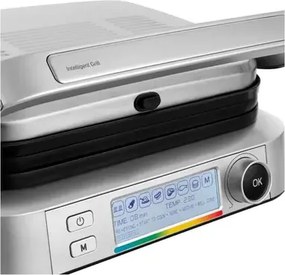 SENCOR SBG 6231SS stříbrná / kontaktní gril / 2100W / 7 programů